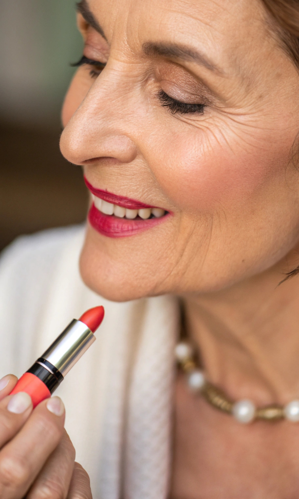 Lipstick colors for Older Women Over 50 That Look Ageless